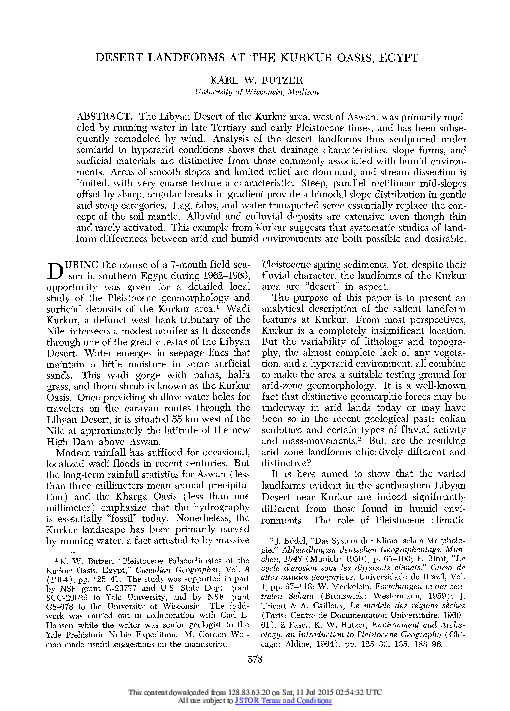 (PDF) Butzer-1965-KurkurOasis_Egypt.pdf