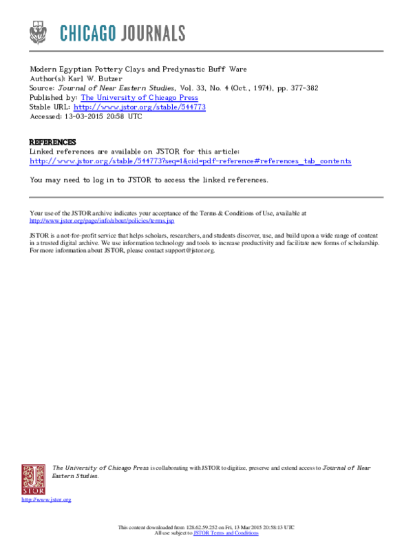 (PDF) Butzer-1974-ModernEgypePottery.pdf