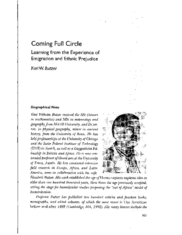 (PDF) Coming Full Circle Learning from the Experience of Emigration and ...