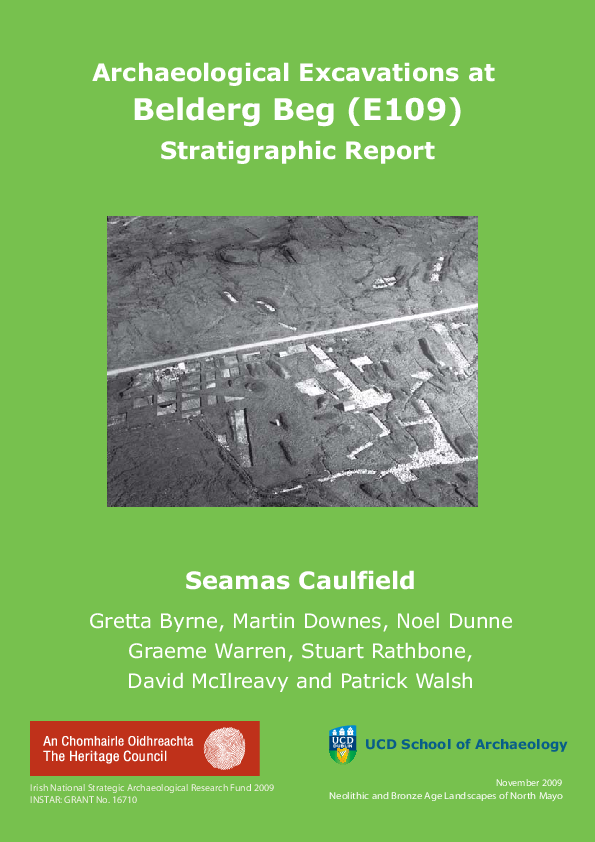 (PDF) Belderg Beg (E109) Neolithic and Bronze Age Landscapes of North ...