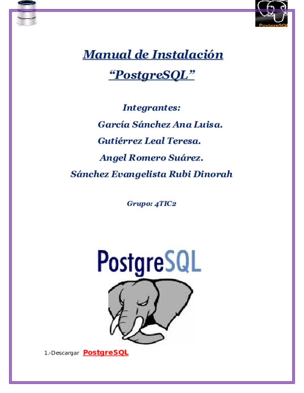 Doc Manual Postgre Sql 