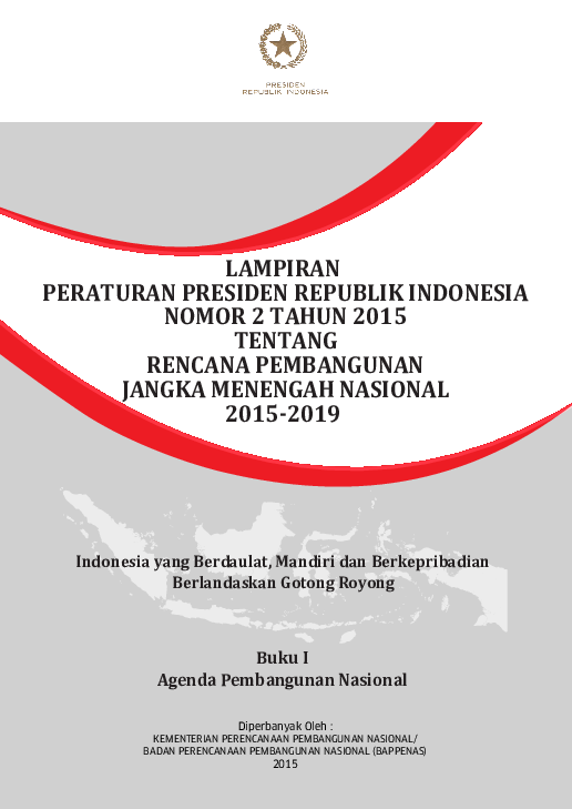 (PDF) Buku I Agenda Pembangunan Nasional LAMPIRAN PERATURAN PRESIDEN ...