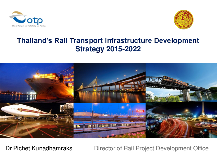 (PDF) Thailand's Rail Transport Infrastructure Development Strategy ...