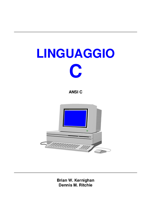 (PDF) Linguaggio C