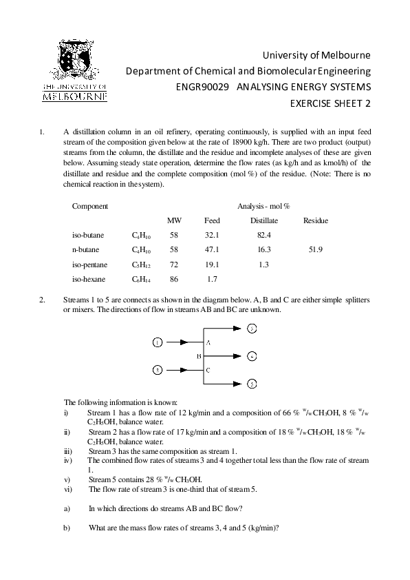 (PDF) AES Exercise Sheet 2
