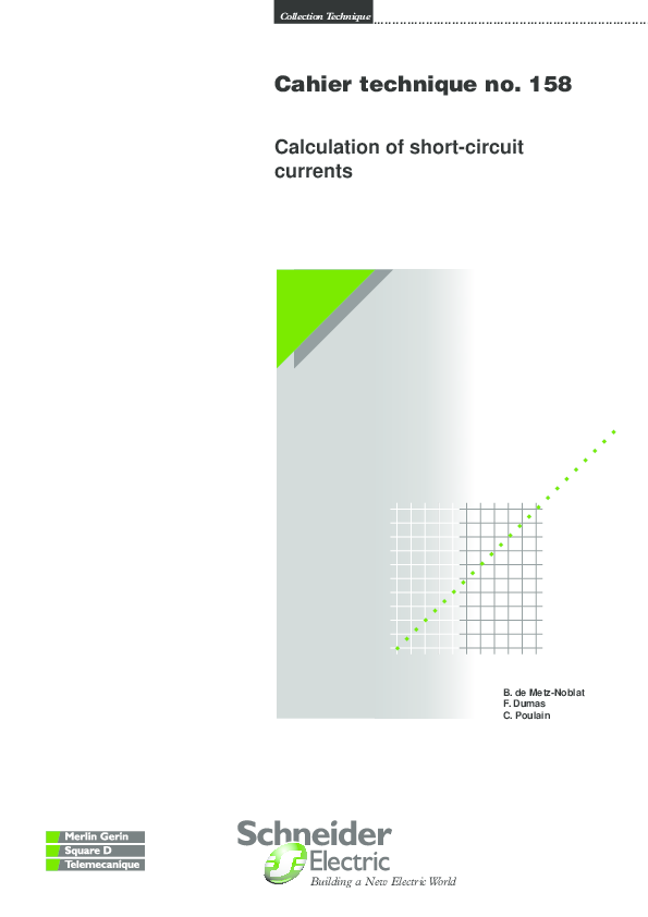 (PDF) Calculation of short-circuit currents Building a New Electric World