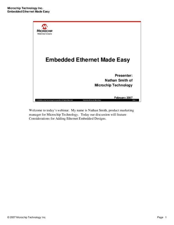 (PDF) Embedded Ethernet Made Easy | Duong Hung - Academia.edu