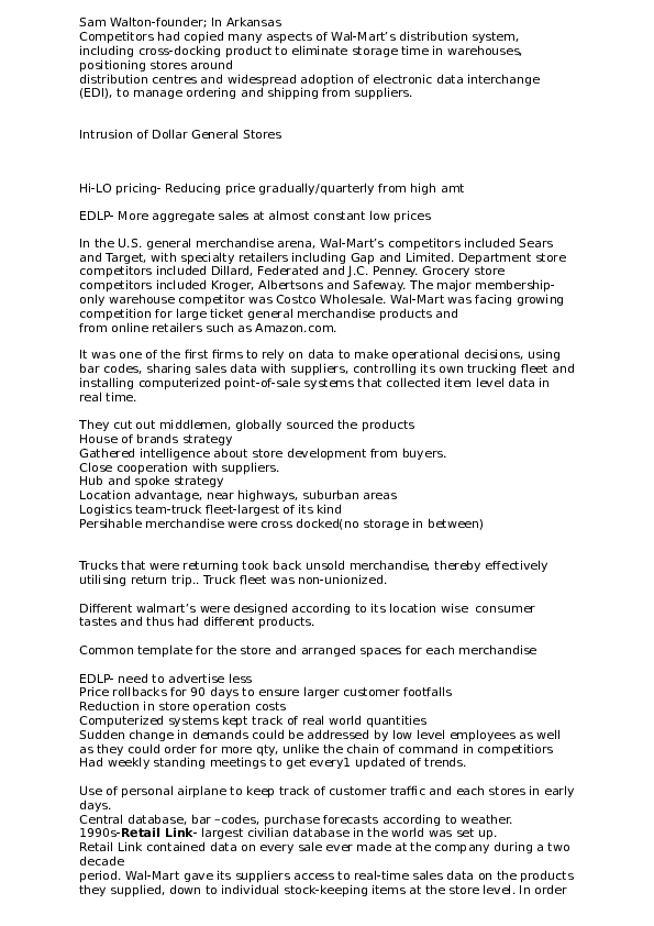 walmart edlp pricing strategy