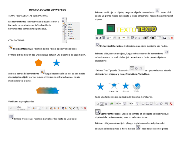 (PDF) PRACTICA DE COREL DRAW BASICO