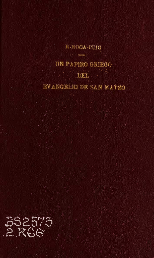 (PDF) Un papiro griego | Carlos Parra - Academia.edu
