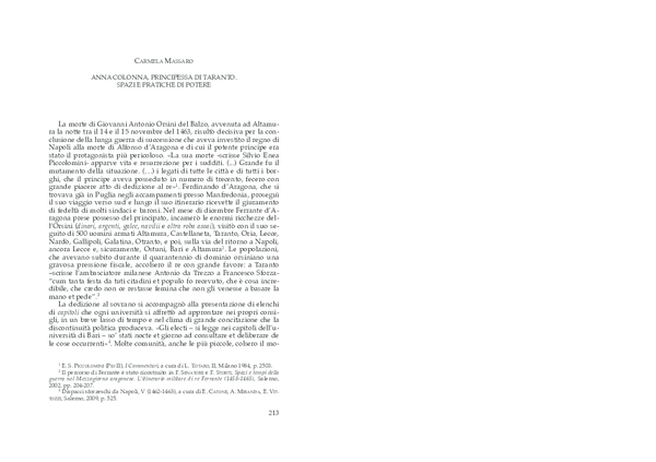 (PDF) Anna Colonna, principessa di Taranto. Spazi e pratiche di potere ...