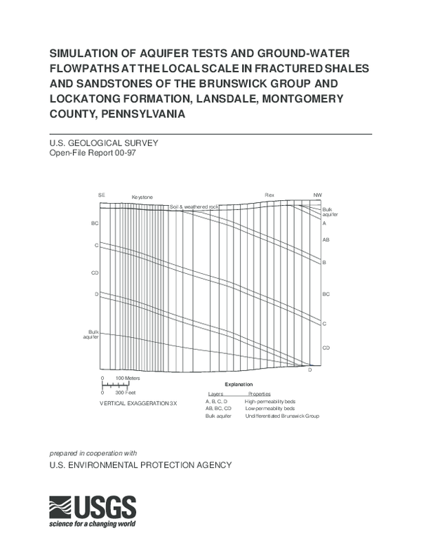 (PDF) Simulation of Aquifer Tests and Ground-Water Flowpaths at the ...