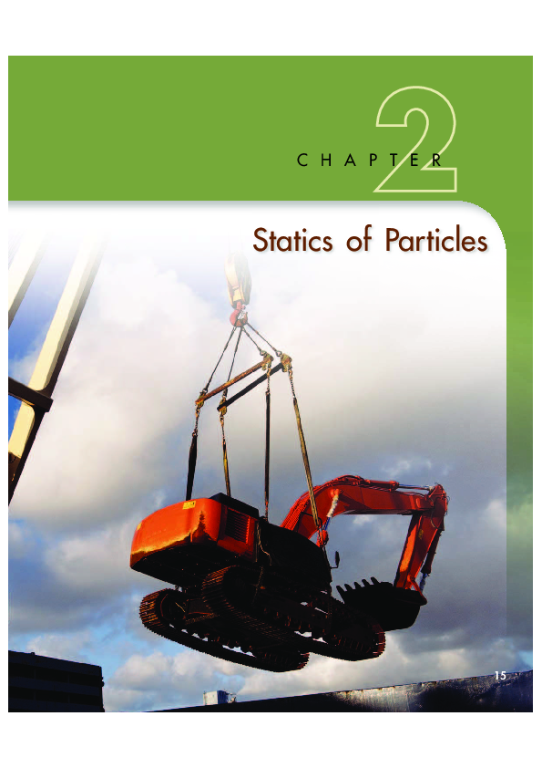 (PDF) Statics of Particles