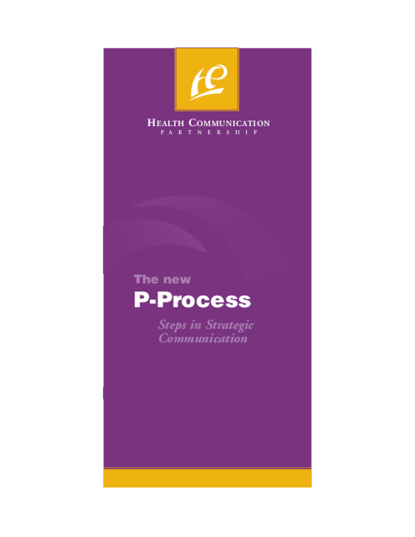 (PDF) Steps in Strategic Communication P-Process