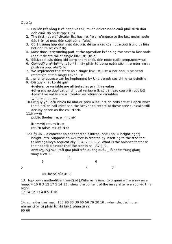 (DOC) CSD quiz | Hà Lê - Academia.edu