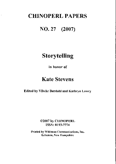 (PDF) Ashima and Gamo Anyo; Aspects of Two "Yi" Narrative Poems.pdf