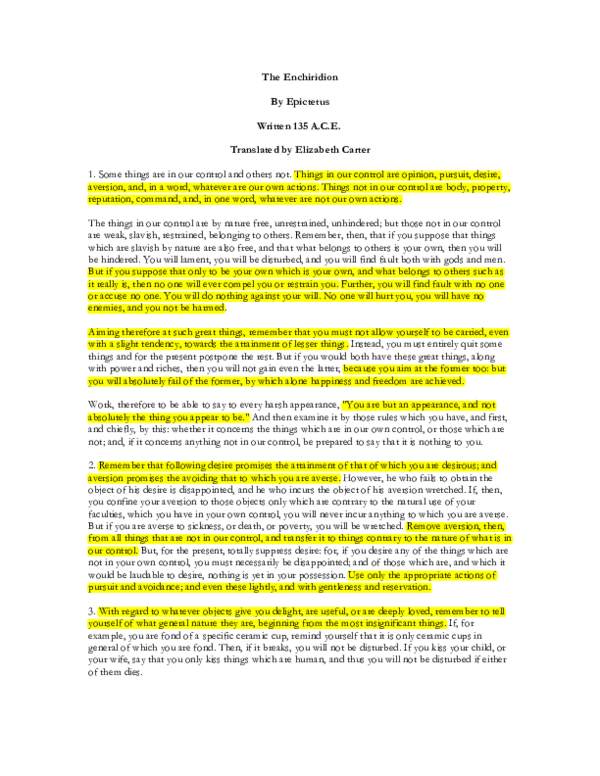 (PDF) The Enchiridion