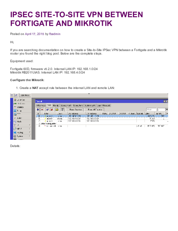 fortigate ipsec vpn configuration cli