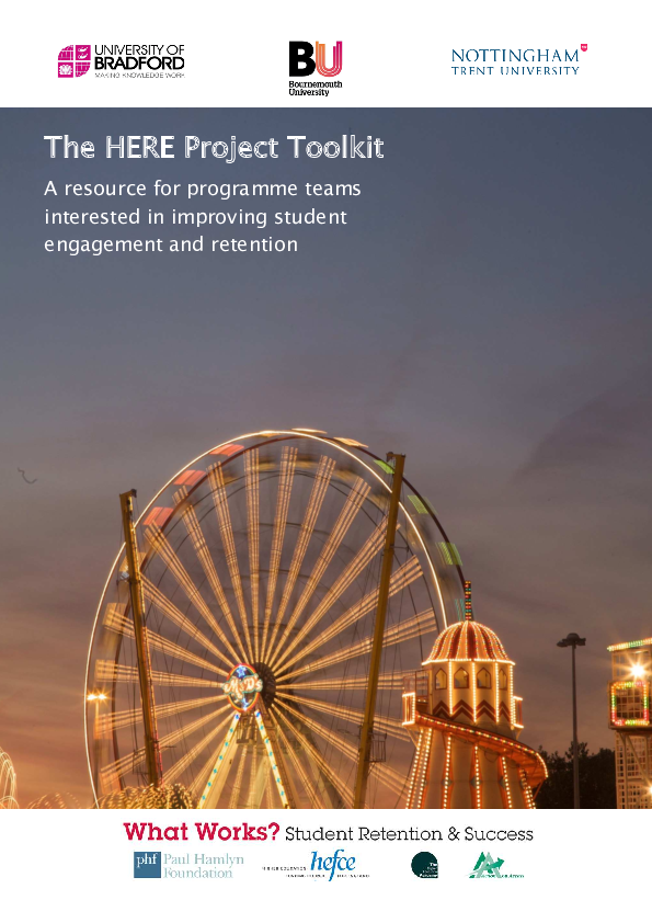(PDF) HERE Project Toolkit: A resource for programme teams interested ...