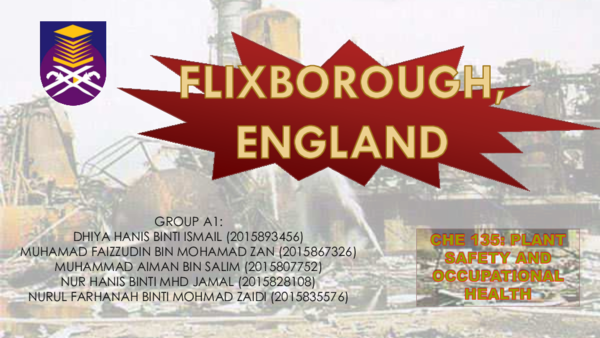 (PDF) Flixborough Disaster