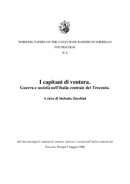 (PDF) Stefania Zucchini, "Ruggero Cane Ranieri"
