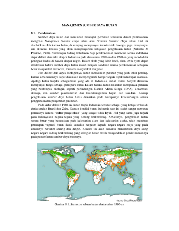(PDF) Sumber Daya Hutan