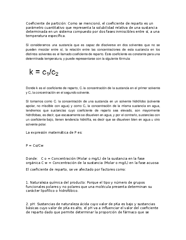 (DOC) Coeficiente de particion