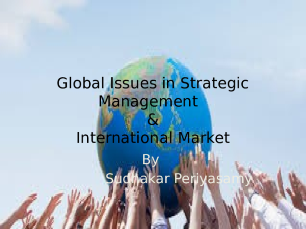 (PPT) Global Issues