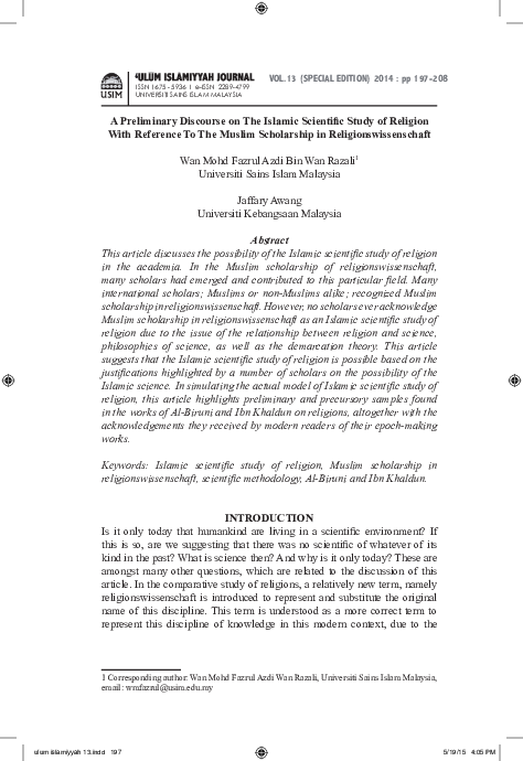 (PDF) Approaches of Al Beruni in studying Religions in context of his study of Hinduism | Dr ...