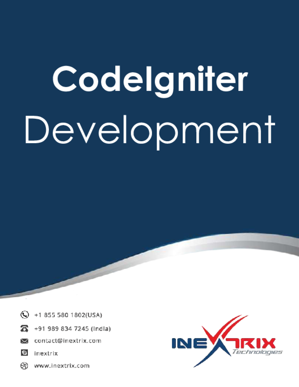 (PDF) Why should you use Code Igniter for Development