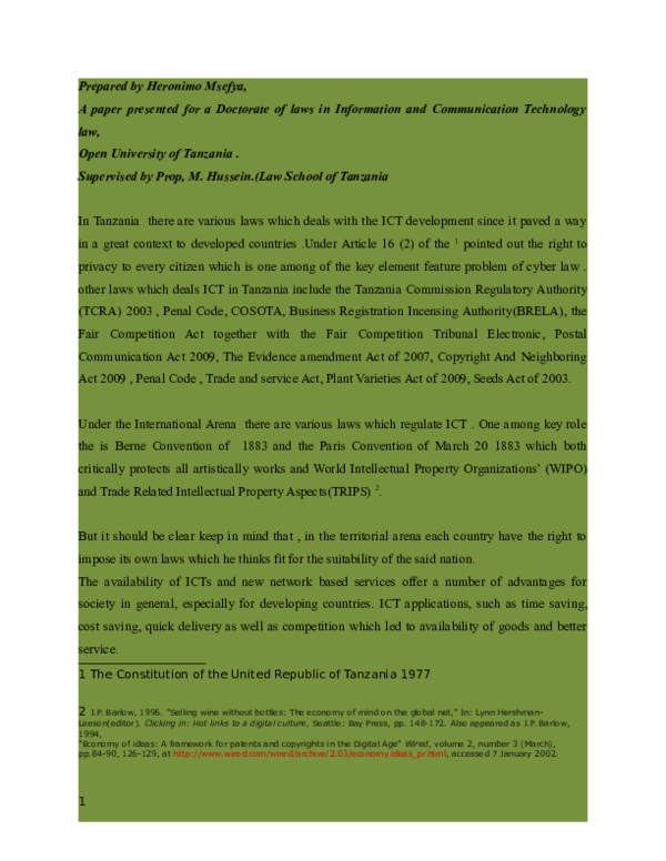 (DOC) Phd thesis paper two -revision