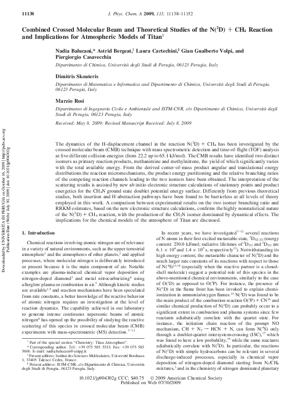 (PDF) The reactivity of methanimine radical cation (H2CNH•+) and its ...