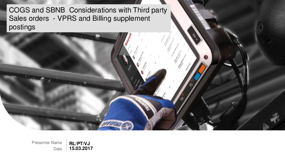 (PDF) SAP - VPRS Third Party Billing document supplement postings Case ...