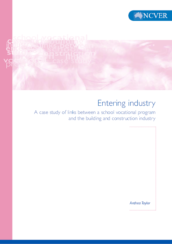 (PDF) School Vocational Program's Impact on Youth Employment