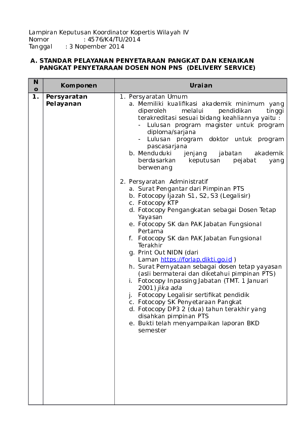 (DOC) Penyetaraan SK Inpassing