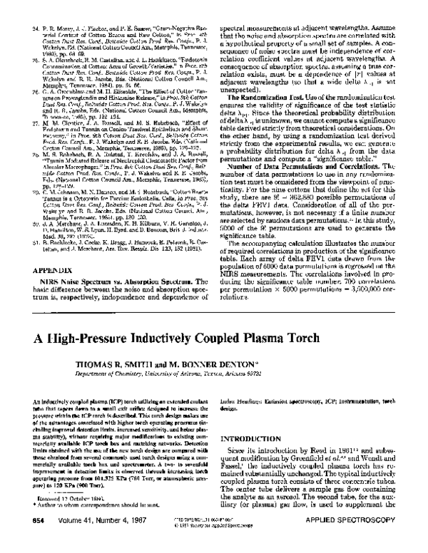 (PDF) A High-Pressure Inductively Coupled Plasma Torch