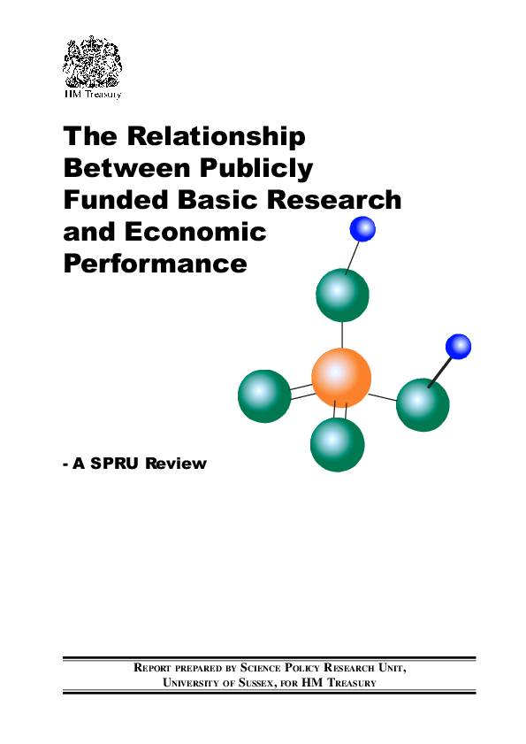 (PDF) The Relationship Between Publicly Funded Basic Research