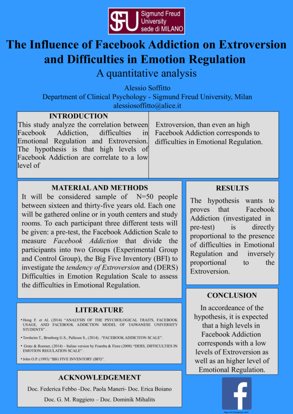 (PDF) The Influence of Facebook Addiction on Extroversion and ...
