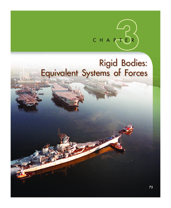 (PDF) Rigid Bodies: Equivalent Systems of Forces