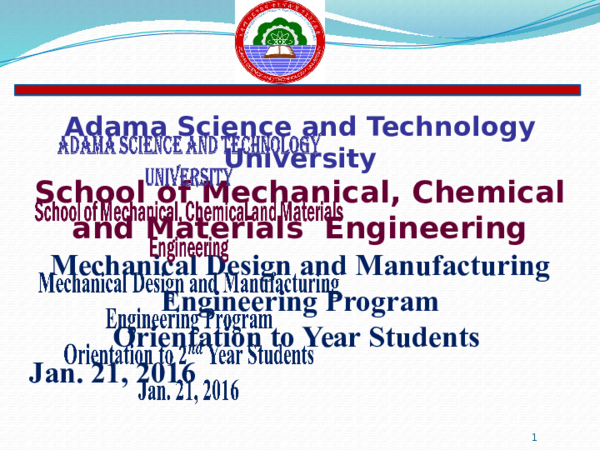 (PPT) Mechanical Design and manufacturing Engineering