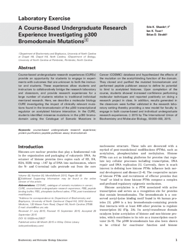 (PDF) Laboratory Exercise