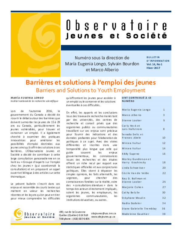 (PDF) Numéro sous la direction de María Eugenia Longo, Sylvain Bourdon ...