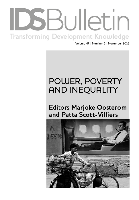 (PDF) Introduction: Power, Poverty and Inequality