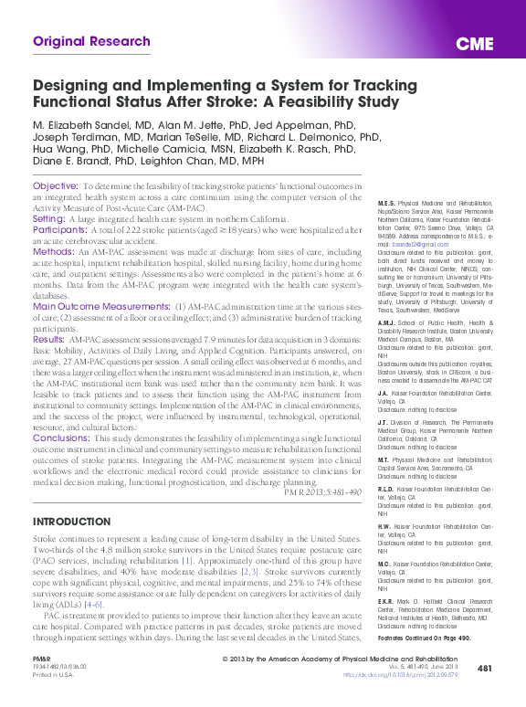 (PDF) Designing and Implementing a System for Tracking Functional ...