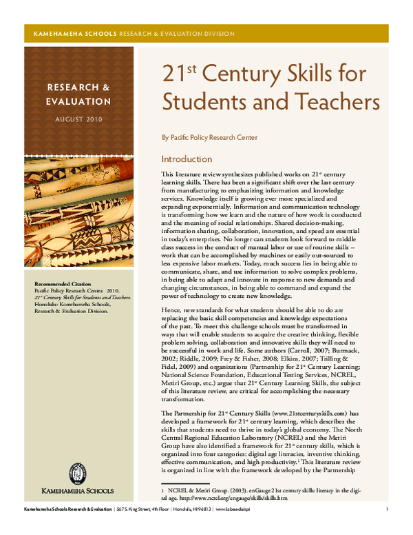 (PDF) 21st Century skills full