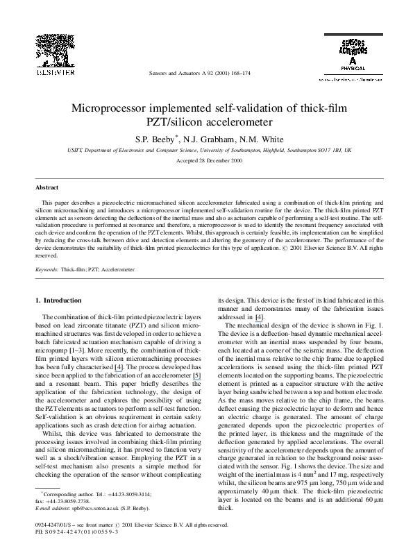 (PDF) Microprocessor implemented self-validation of thick-film PZT ...