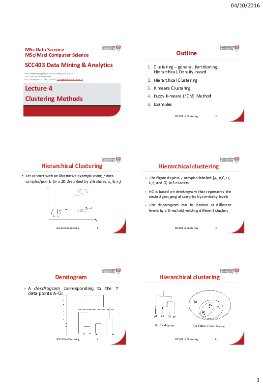 agglomerative clustering dendrogram