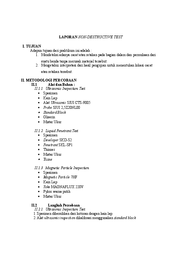 (DOC) Laporan NDT Naura