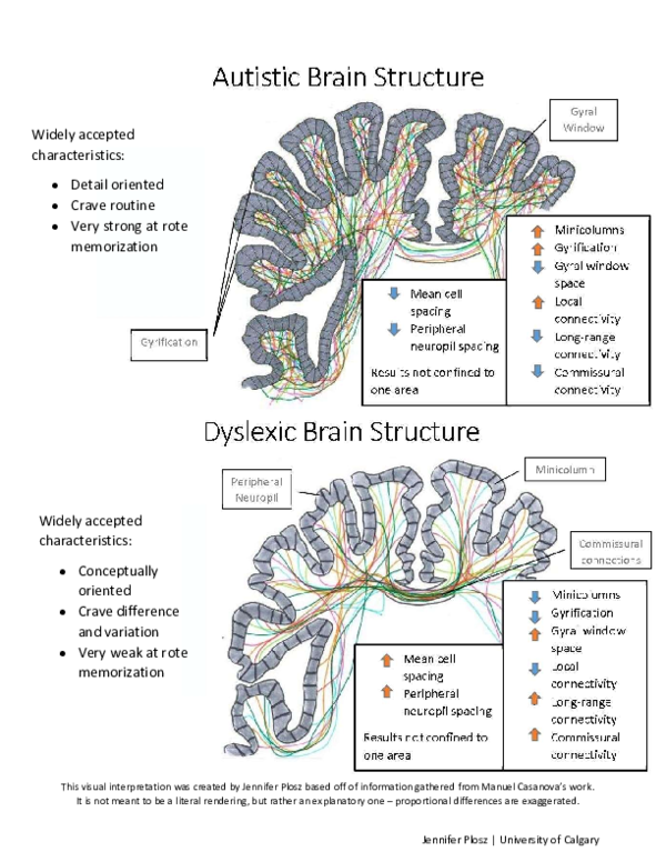(PDF) Casanova's comparison of autistic and dyslexic brain structures ...