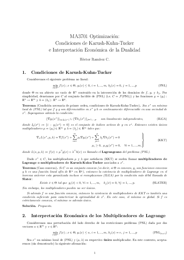(PDF) Condiciones KKT (2)
